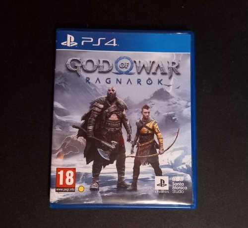 Диск God of war ragnarok ps4 с русской озвучкой | Festima.Ru – частные ...