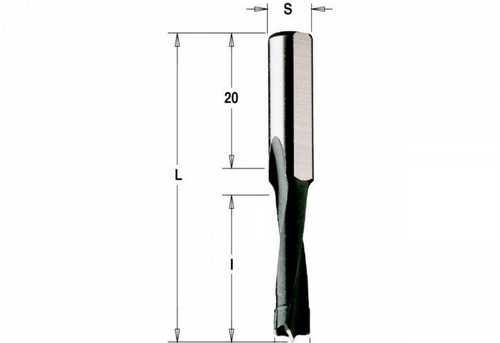 Фреза HW для дюбельного фрезера mafell 10x30x58 Z2