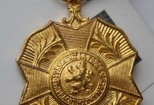 Ag "Золотая медаль" ордена Леопольда II (Бельгия)