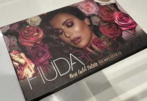 Huda beauty rose gold pallete remastered