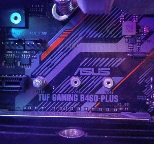 Материнская плата asus tuf gaming b460 plus