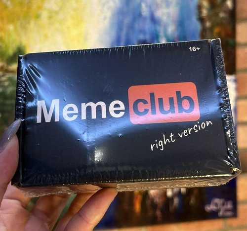 Новая Настольная игра мемы Memeclub