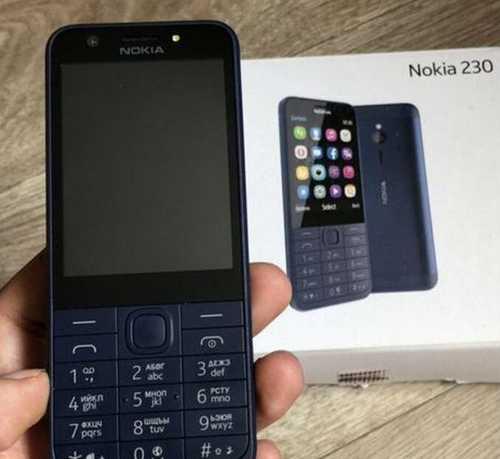 Nokia 230 Dual Sim Оригинал (Синий)