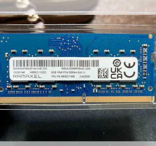 Оперативная память для ноутбука DDR4 8GB