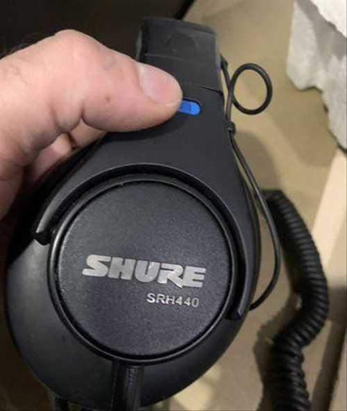 Наушники студийные shure srh440