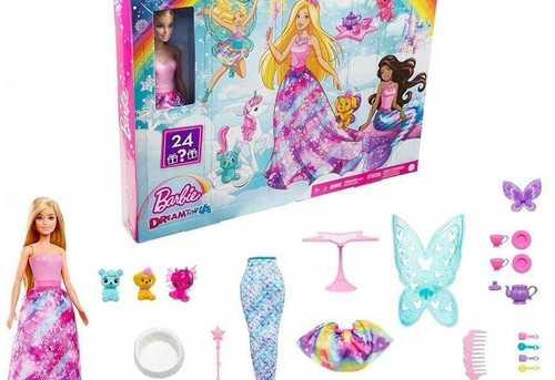 Адвент календарь Barbie с куклой