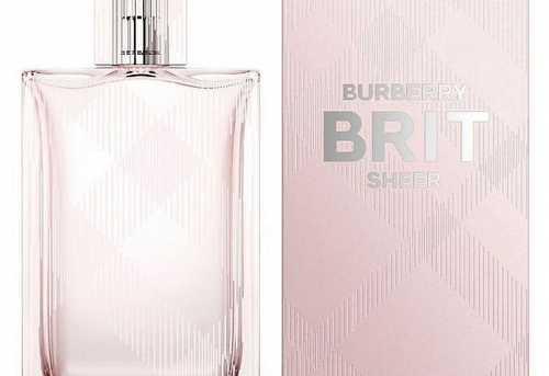 Burberry brit sheer