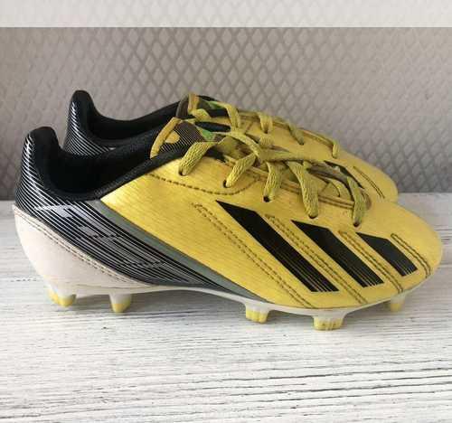 Детские бутсы Adidas F50 F10 TRX FG US 13K