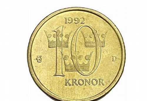 Швеция 10 крон 2000 года
