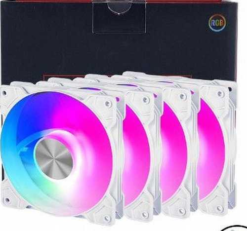 Вентиляторы белые Ghost RGB White 120мм