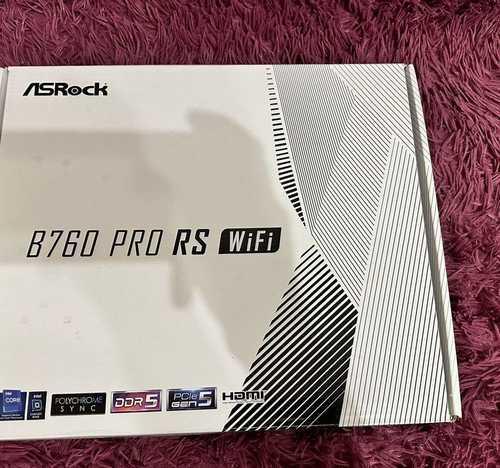 Материнская плата Asrock B760 PRO RS wifi