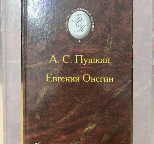 Пушкин Евгений Онегин твердой обложке