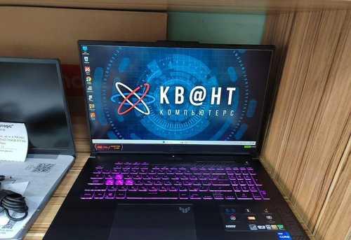 Новенький Asus TuF Gaming 17 Core i7 12700H RTX 40