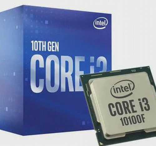 Процессор Intel Core i3 10100f