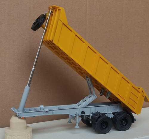 Маз-9506-20 самосвальный полуприцеп, 1/43