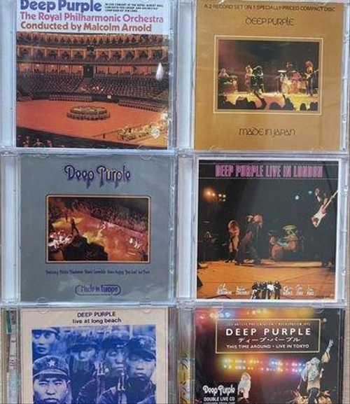 Deep Purple некоторые концерты на cd