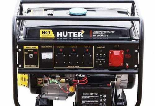 Бензиновый генератор Huter DY8000LX-3