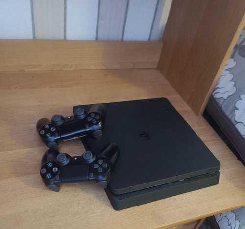 Sony playstation 4 slim 1tb 2 геймпада