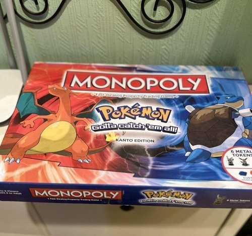 Monopoly Pokemon edition настольная игра