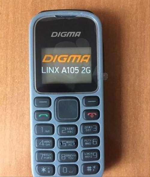 Телефон Digma Linx A105 2g кнопочный