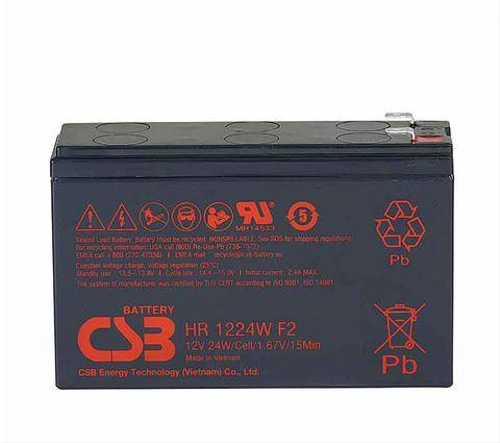 Аккумулятор CSB HR1224W новый