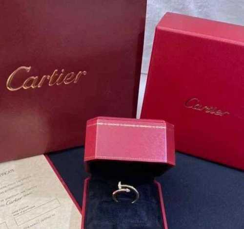 Кольцо гвоздь Cartier Juste un Clou 0.123ct