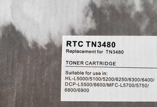 Тонер-картридж RTC TN-3480