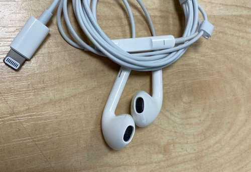 Наушники apple earpods lightning