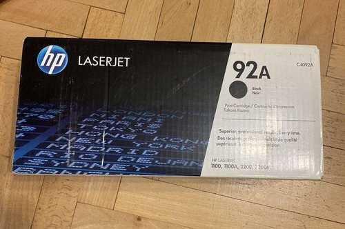 Картридж HP Laserjet 92А черный C4092A