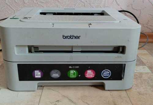 Принтер лазерный brother HL 2130R ч/б