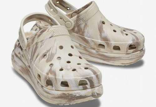 Crocs crush clog marbled