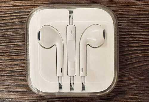 Наушники проводные Apple EarPods Оригинал Новые