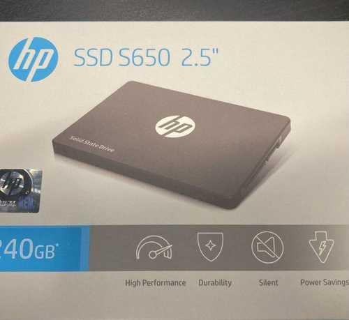 240GB SSD HP 2,5" Новый