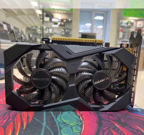 Видеокарта Gigabyte nvidia GeForce GTX 1650 4gb