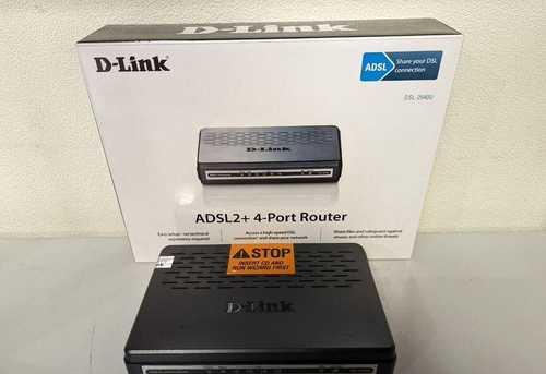 Маршрутизатор d-link dsl-2540u (новый)