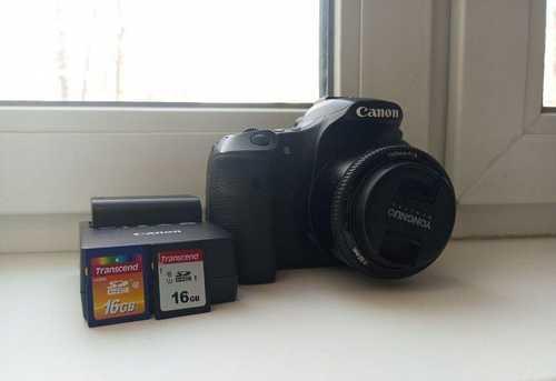 Canon EOS 60D и объектив Yongnuo 50mm f1.8