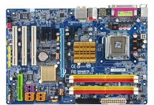 Gigabyte GA-965P-S3 + Intel core 2 DUO E8400 3Ghz