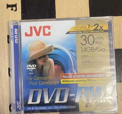 Болванка JVC DVD-RW 30min 1.4Gb