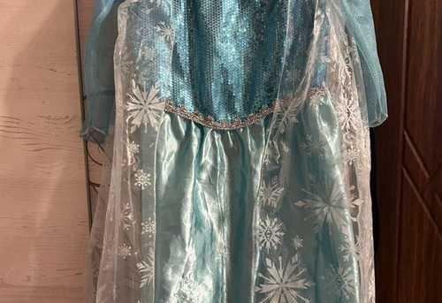 Платье Эльзы холодное сердце 126-122