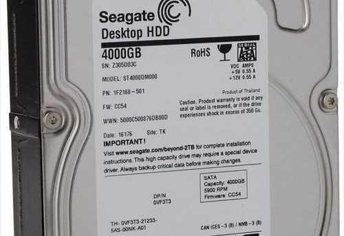 Жесткий диск HDD Seagate Desktop 4TB