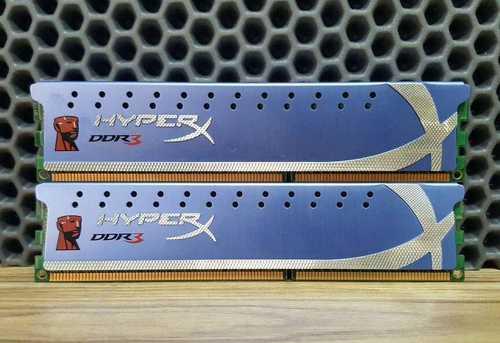 Память DDR3 4Gb (2Gbx2) 1600MHz Kingston Hyperx