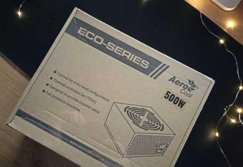 Блок питания aerocool eco-series 500w