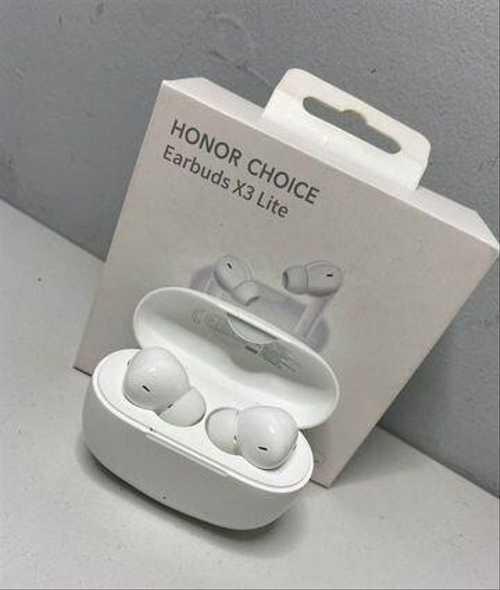 Беспроводные наушники honor choice x3 lite. Earbuds x3 Lite ьщсгз.