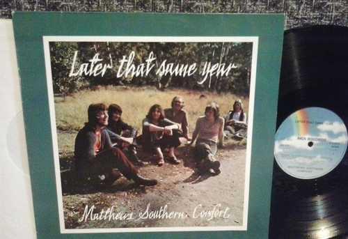 Виниловая пластинка Matthews Southern Comfort