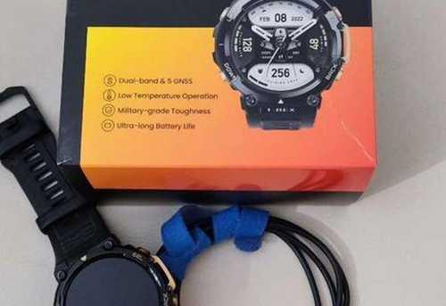 Amazfit trex-2 Смарт часы мужские бу