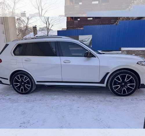 BMW X7 G07 лезвия под пороги