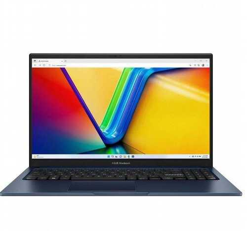 15.6quot; Ноутбук Asus Vivobook X1504ZA-BQ084 (1920x1080, Core i3-1215U, 8Gb, SSD256GB, IPS, FHD) Bl