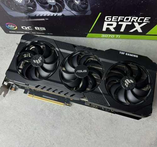 Видеокарта asus rtx 3070 ti