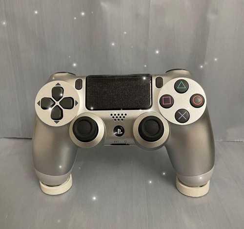 DualShock 4 V2 Геймпад серебристый для PS4, пк