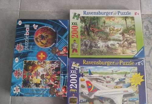 Нов. пазл д/м в слюде Ravensburger динозавр, шар